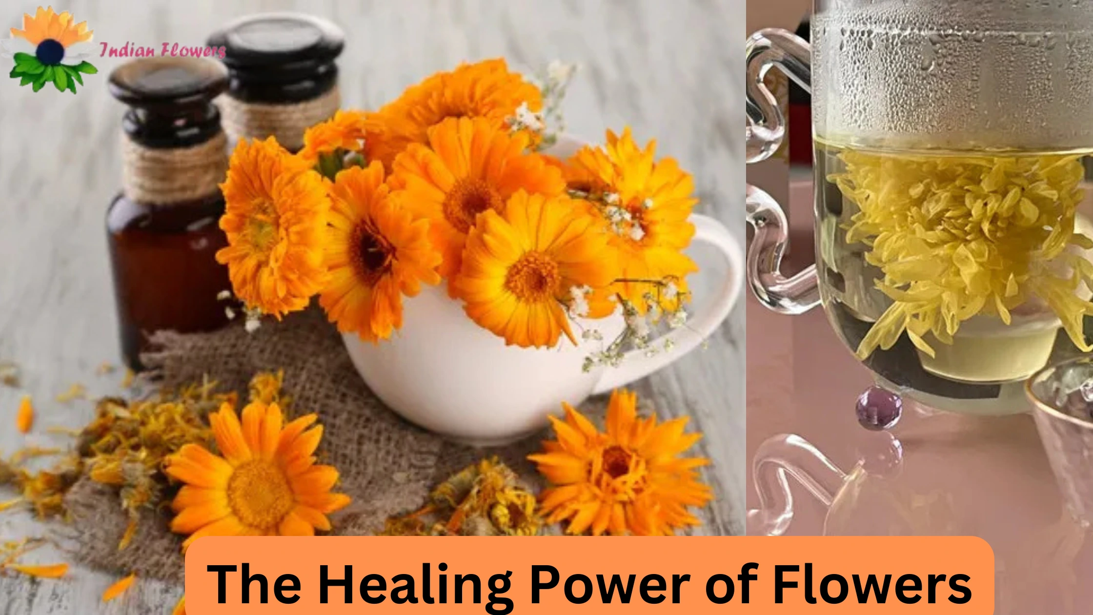 Healing powers of flowers